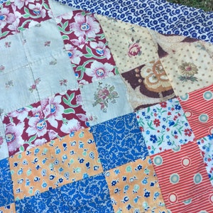 30s/40s ANTIQUE PATCHWORK QUILT - Etsy