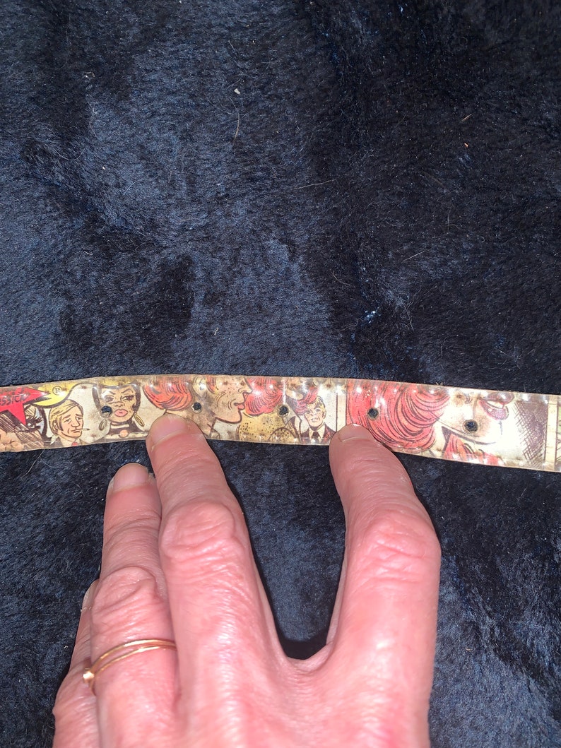 1974 Brenda Starr Newspaper COMIC STRIP BELT Chicago Tribune Seventies ...