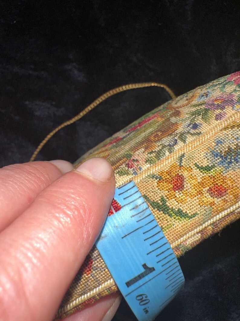 1940's WALBORG PETITPOINT Bag W/ Unique MOP Mother of Pearl Frame ...