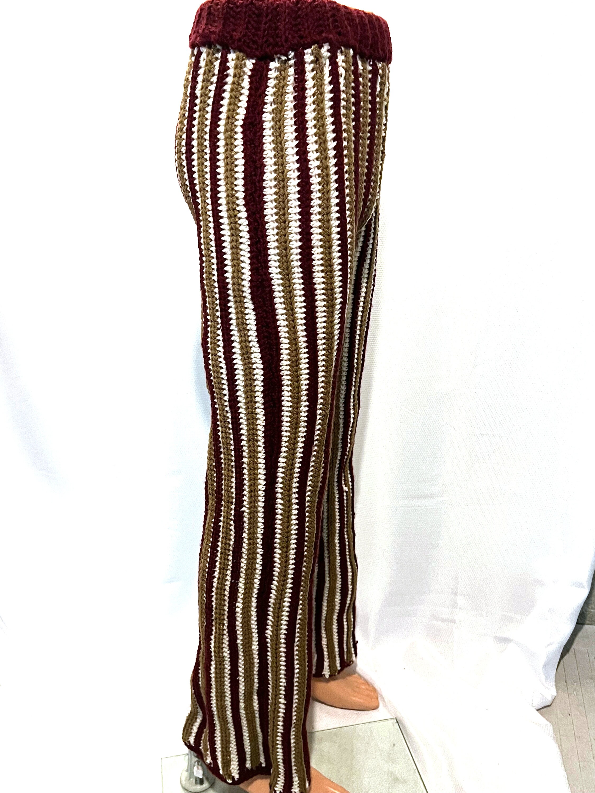 Crochet Pattern for Ribbed Men's Pants-crochet Pattern for Pants ...