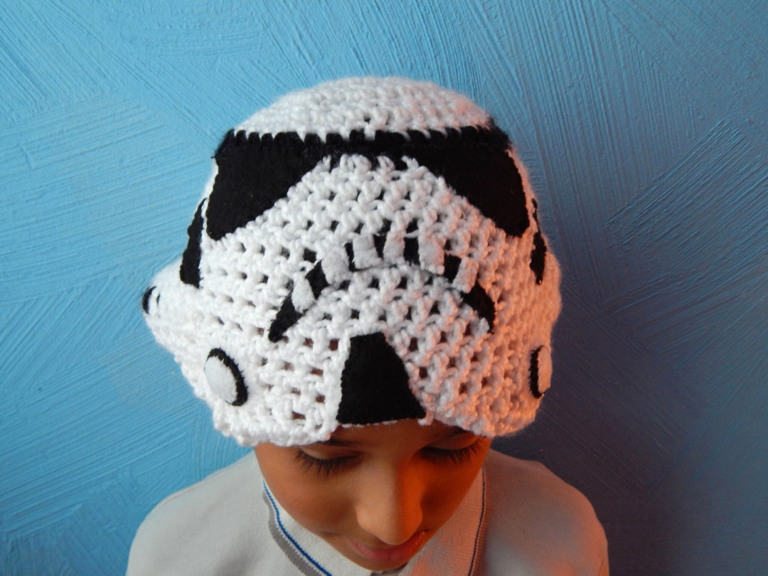 Star Wars Crochet Pattern-stormtroopers Pattern-star Wars Hat Pattern ...