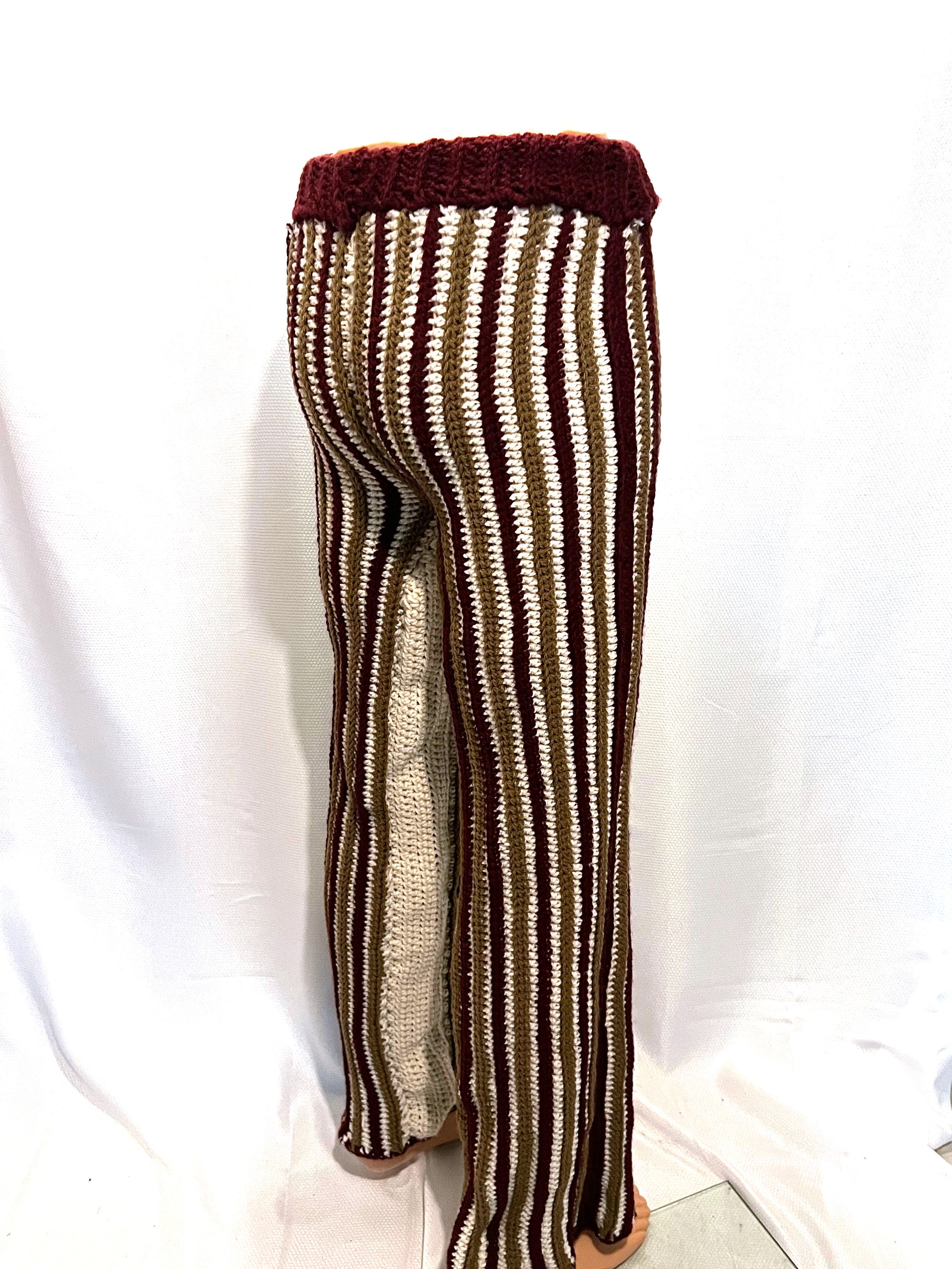Crochet Pattern for Ribbed Men's Pants-crochet Pattern for Pants ...