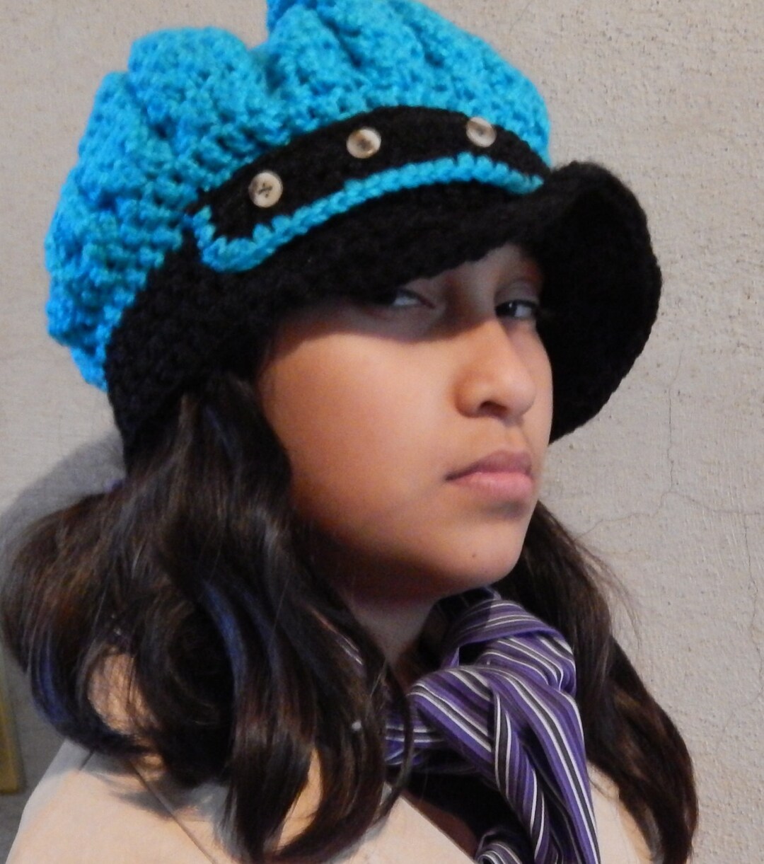 Crochet Pattern for Funky Engineer Hat - Etsy
