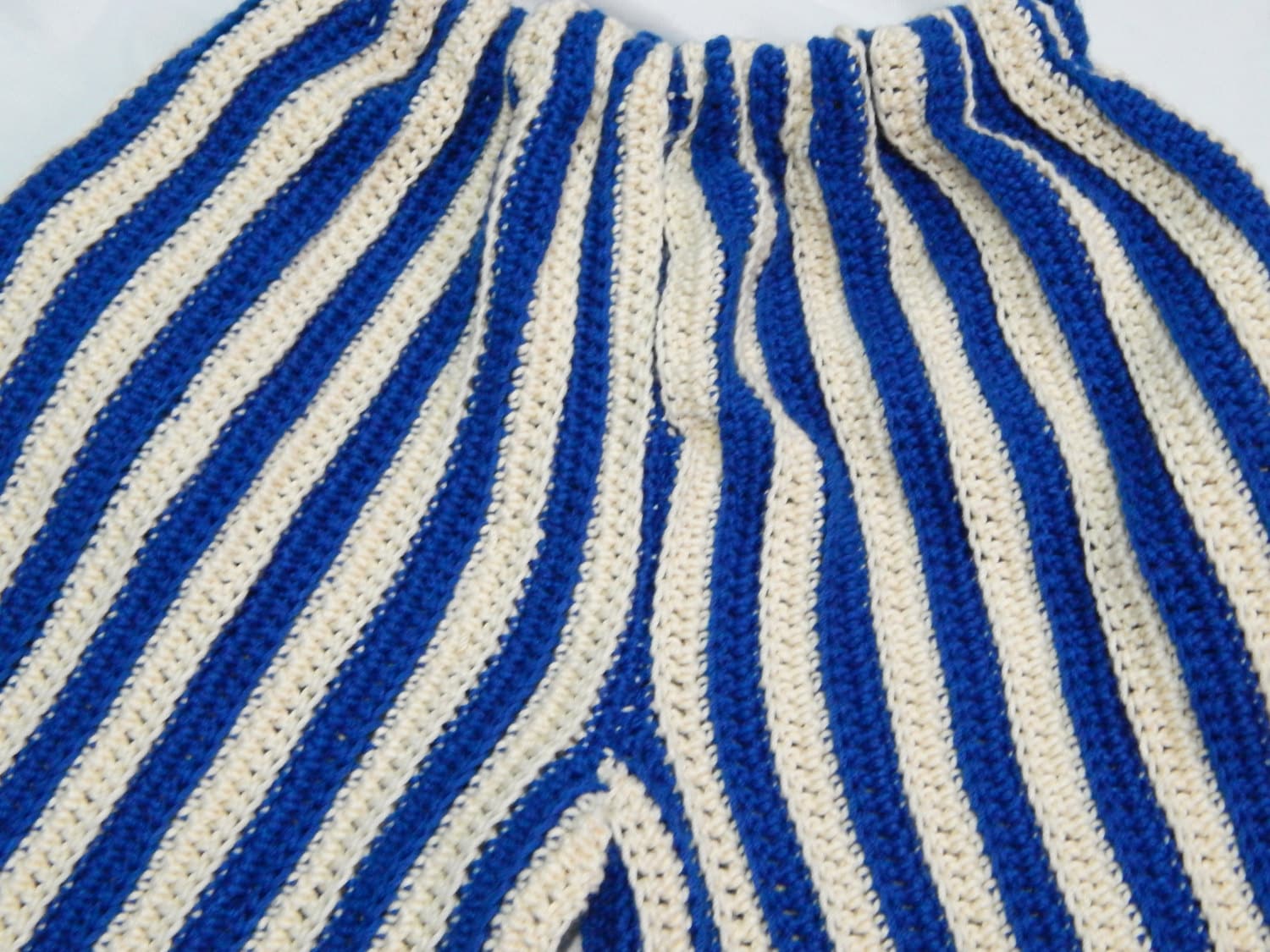 Crochet Pattern for Mens' Beach Long Shorts With Pockets- Crochet ...