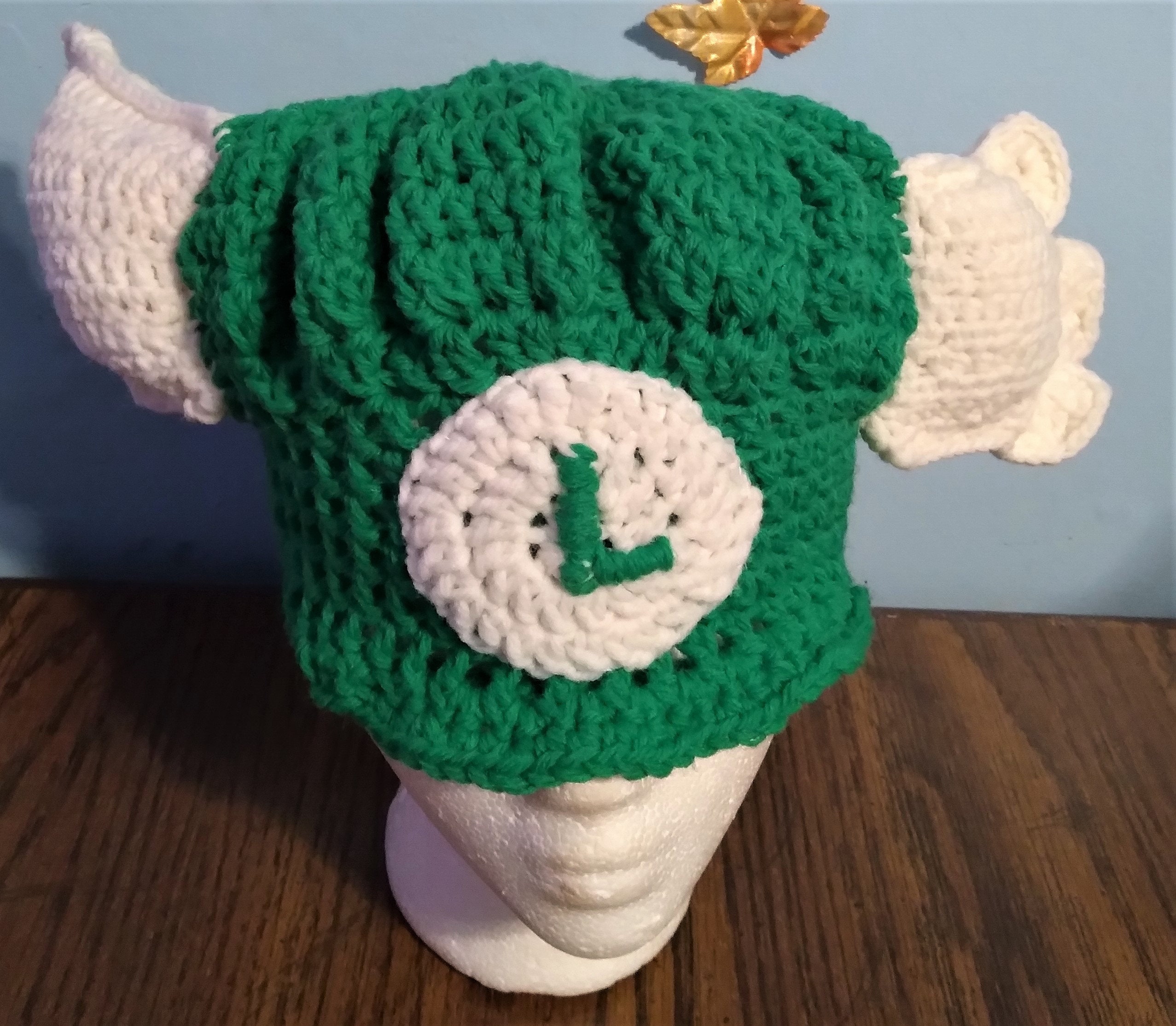 Luigi Inspired Crochet Hat With Wings-etsy Teen-etsy Men-etsy Woman ...