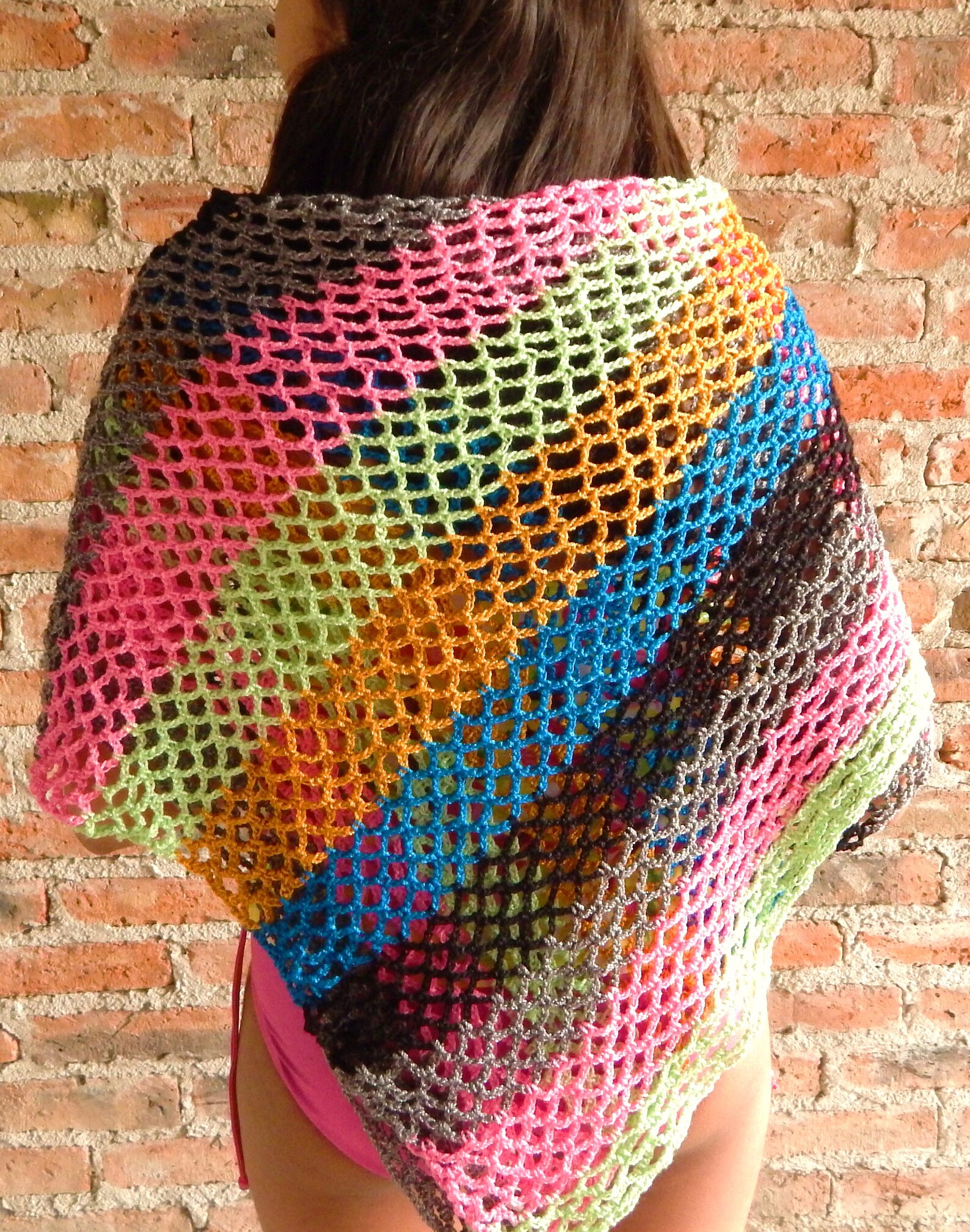 Beach Sarong Crochet Pattern-bathing Suit Cover up Crochet Pattern ...