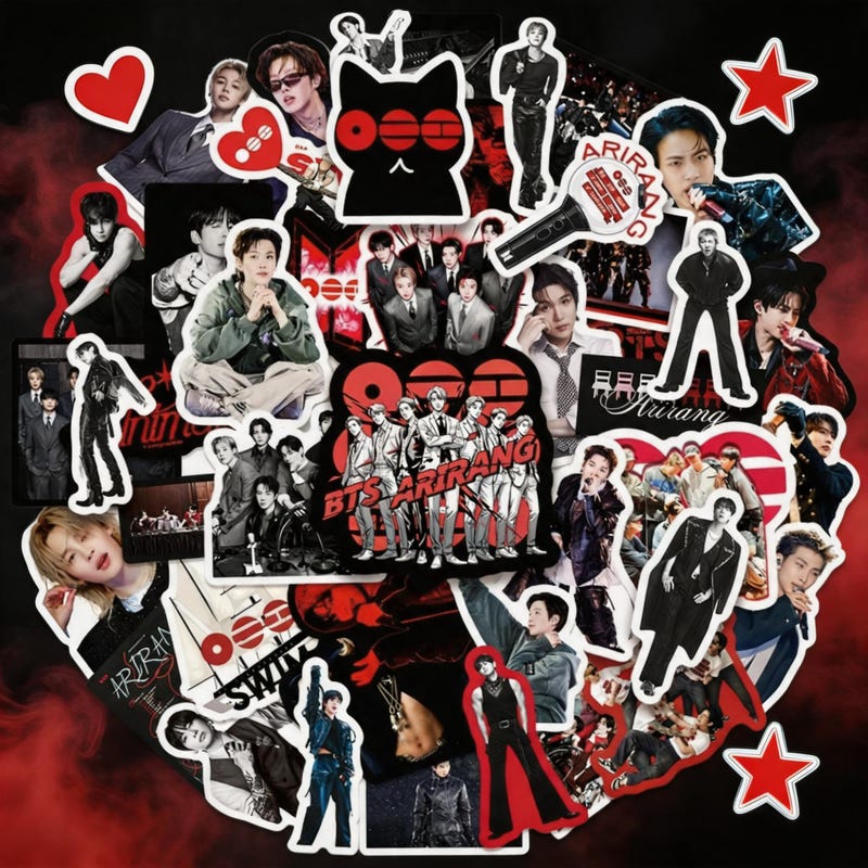 Arirang Tour Stickers - Etsy