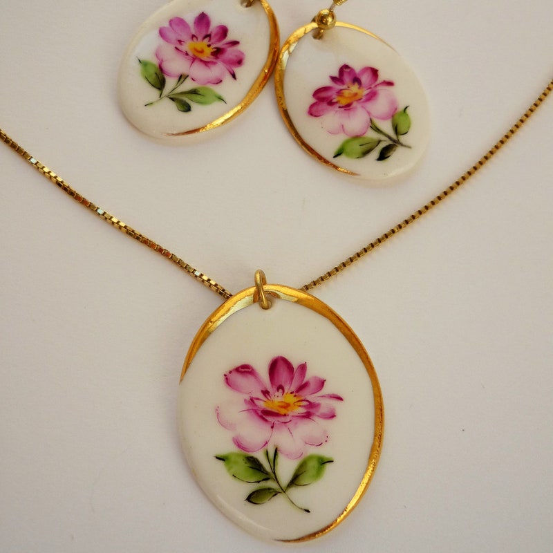 Porcelain Jewelry - Etsy