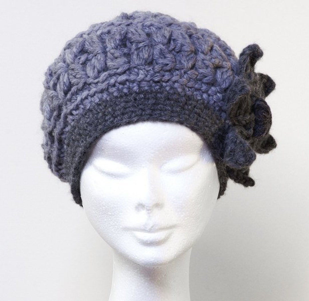 CHRISTIE Hat With Flower (PDF) Instructions - Etsy