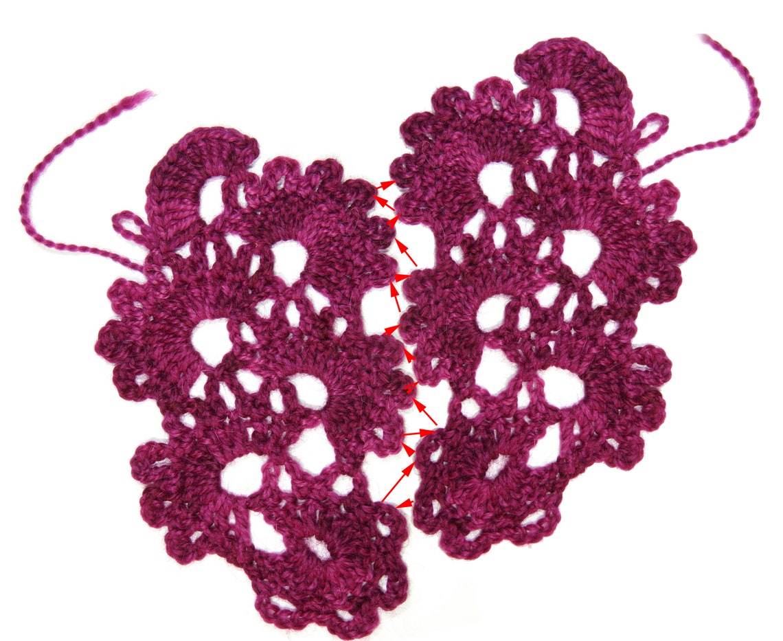 QUEEN Anne's Lace Scarf Pattern (PDF) - Etsy