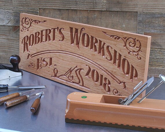 Groomsmen Gift Carved Wooden Signs Benchmark Custom Signs OV-C ...