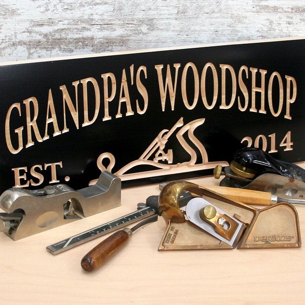 Woodshop Sign - Etsy