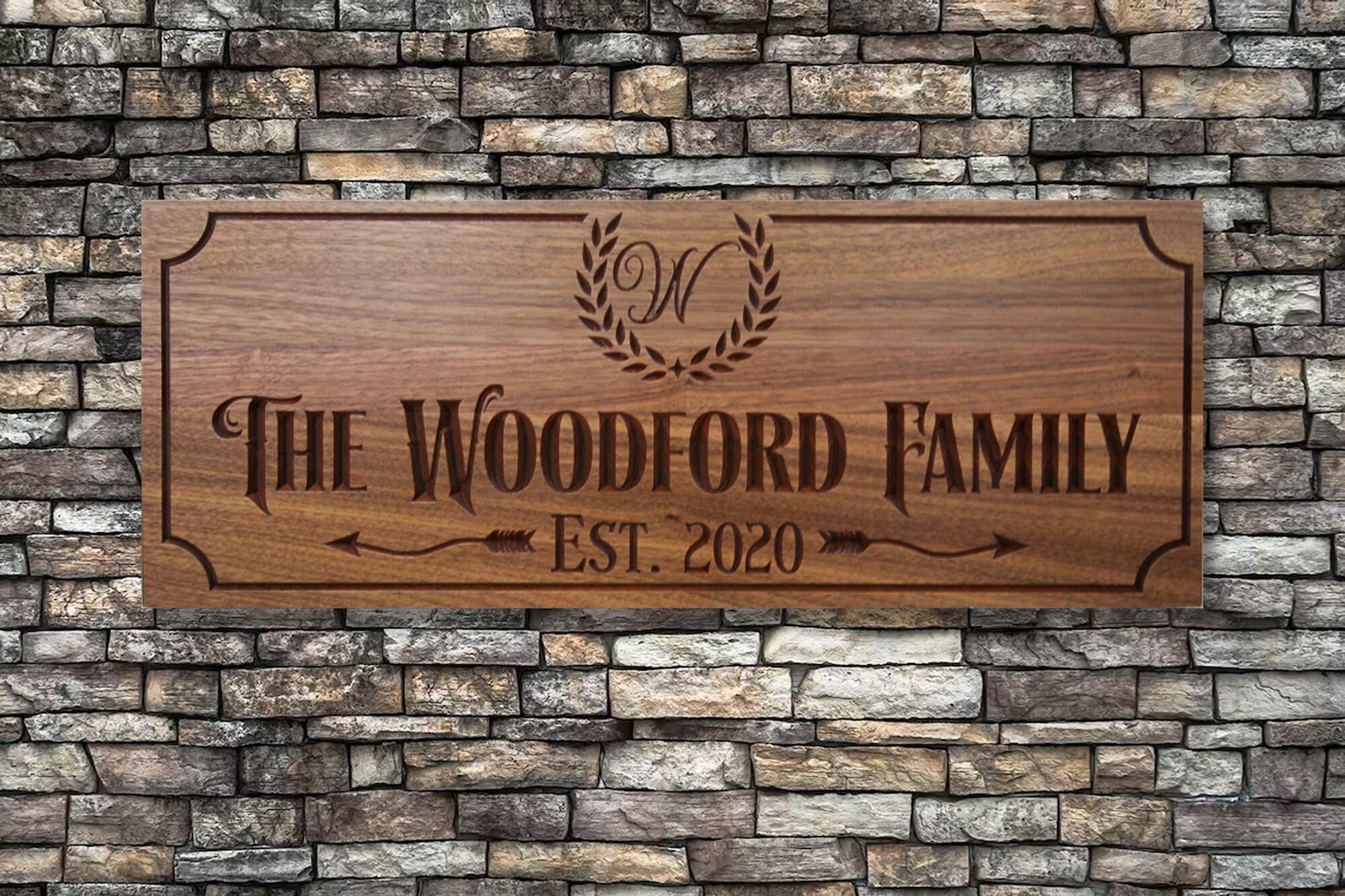 Custom Family Sign Personalized Wood Sign Parents Thank You Wedding ...