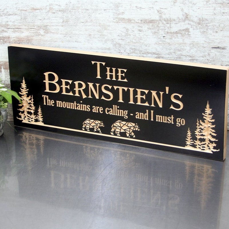 Cabin Signs - Etsy