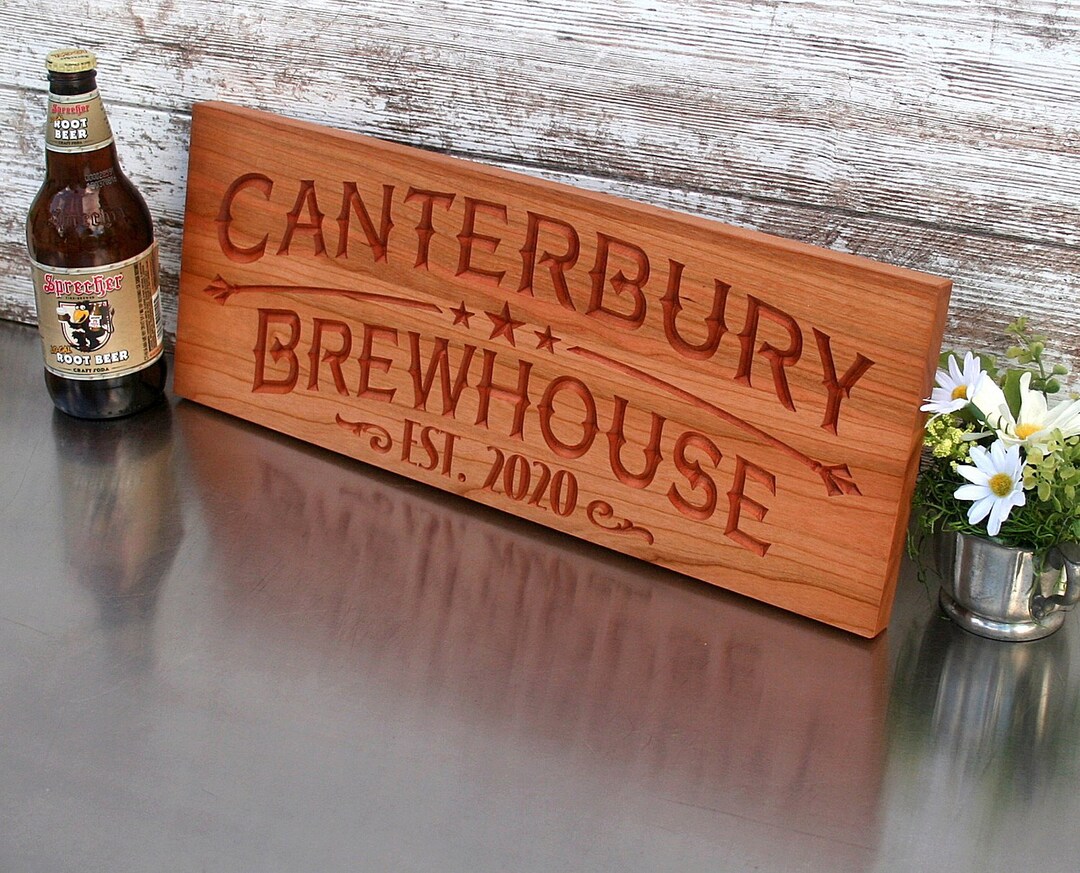 Beer Sign Man Cave Sign Wedding Gift Groomsman Gift Custom - Etsy