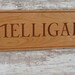 Irish Name Sign Family Name Sign Carved Wooden Sign Benchmark - Etsy