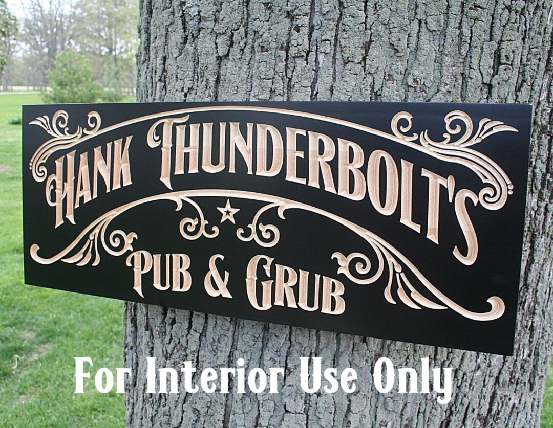 Personalized Pub Sign Custom Man Cave Sign Beer Signage Personalized ...