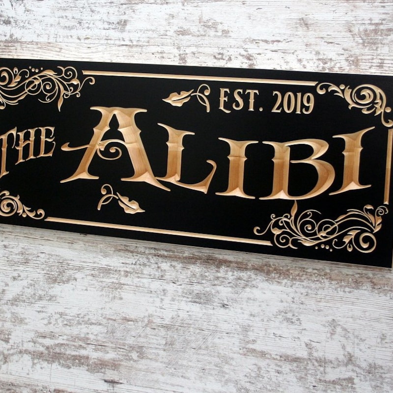 Custom Bar Sign - Etsy