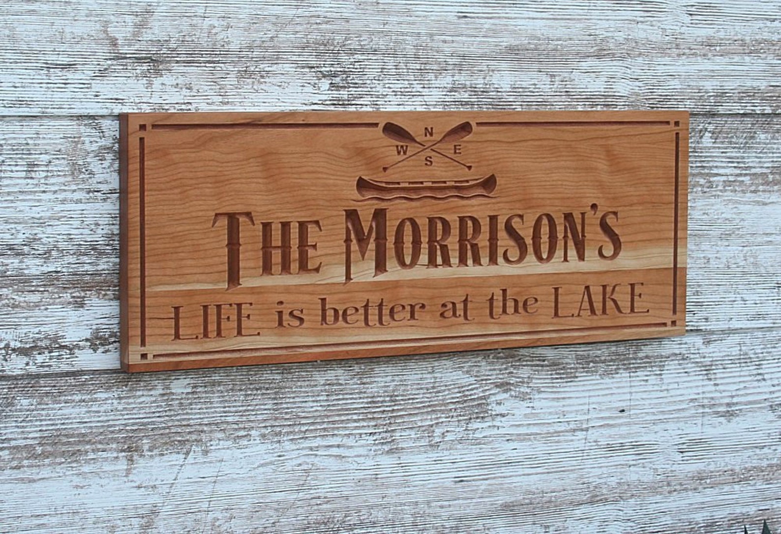 Sign for Lake House Cabin Sign Lakehouse Sign Lodge Decor Custom Lake ...