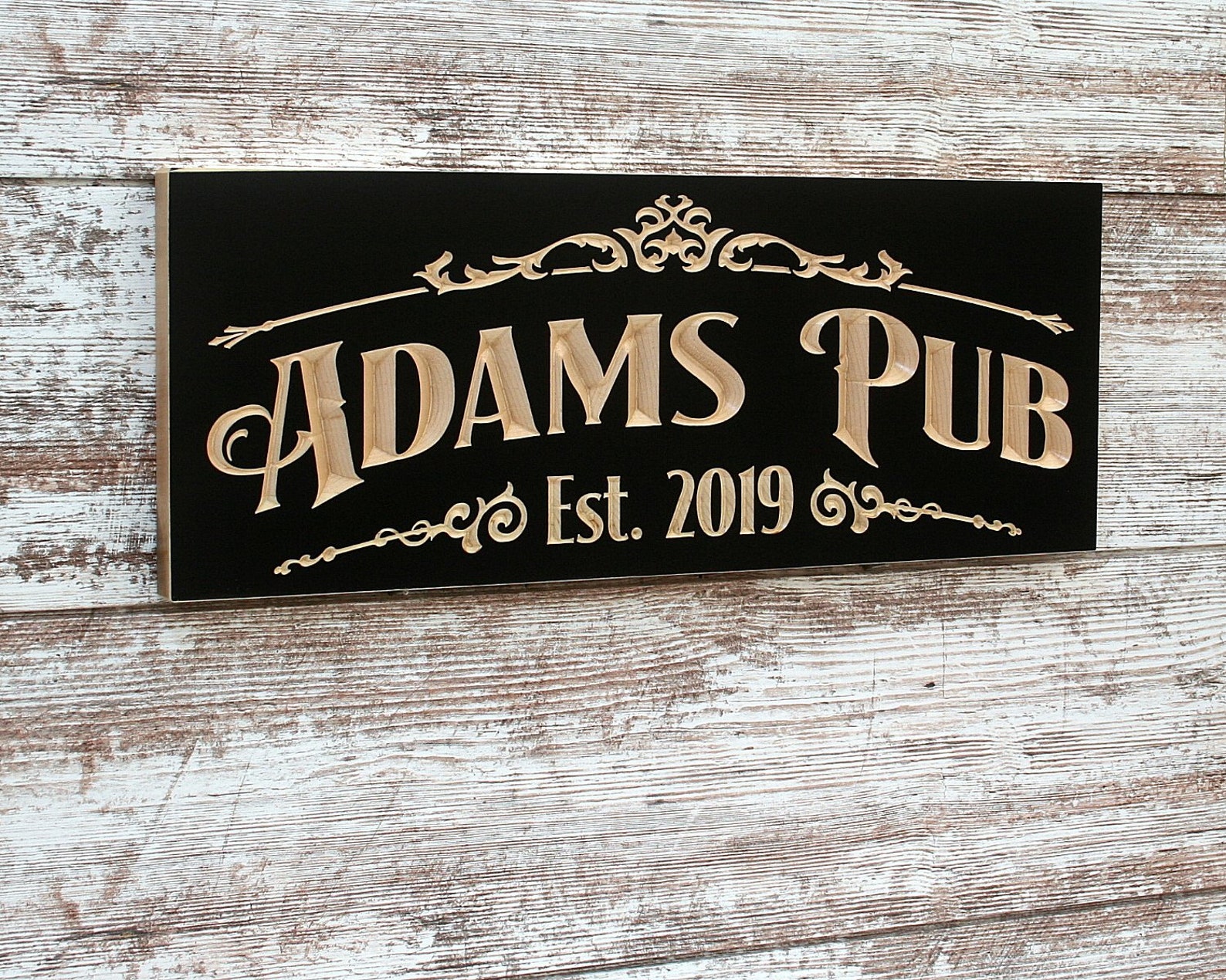 Custom Bar Sign Custom Pub Sign Craft Beer Sign Personalized | Etsy
