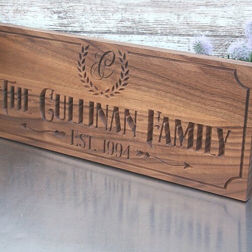 Engraved Wood Sign - Etsy