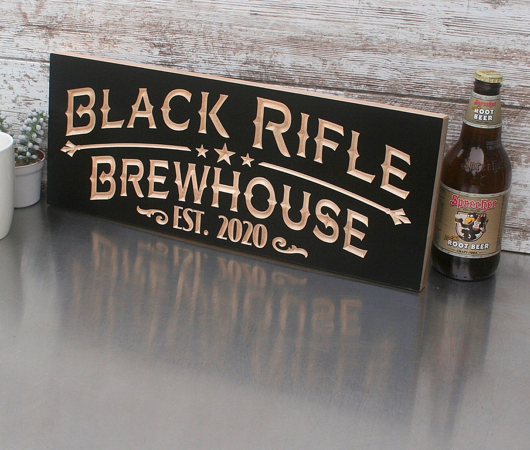 Craft Beer Sign Custom Bar Signs Personalized Pub Sign Guy Gift Custom ...