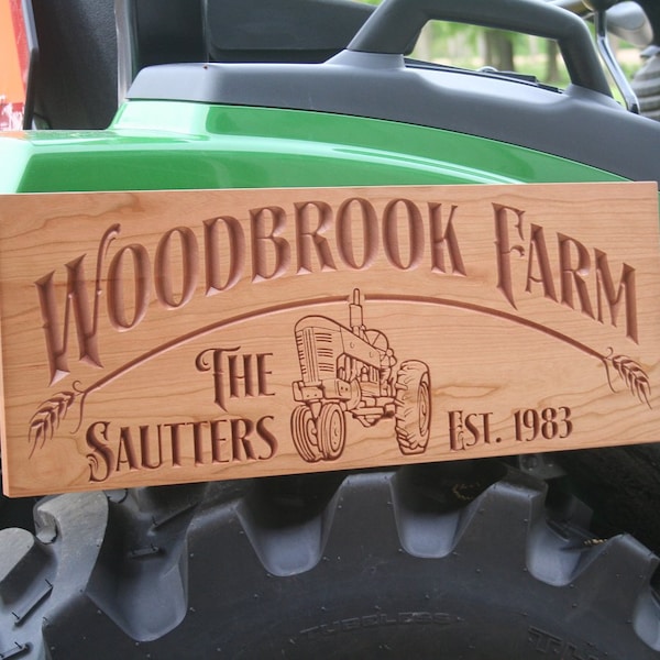 Large Antique Farm Sign - Etsy