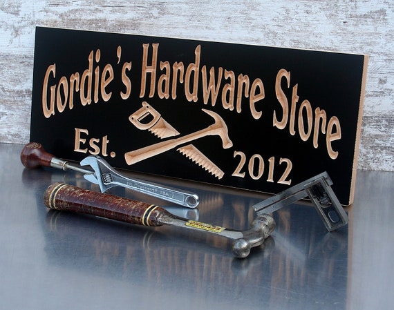 Workshop Sign Garage Sign Personalized Woodshop Name Sign Dad | Etsy