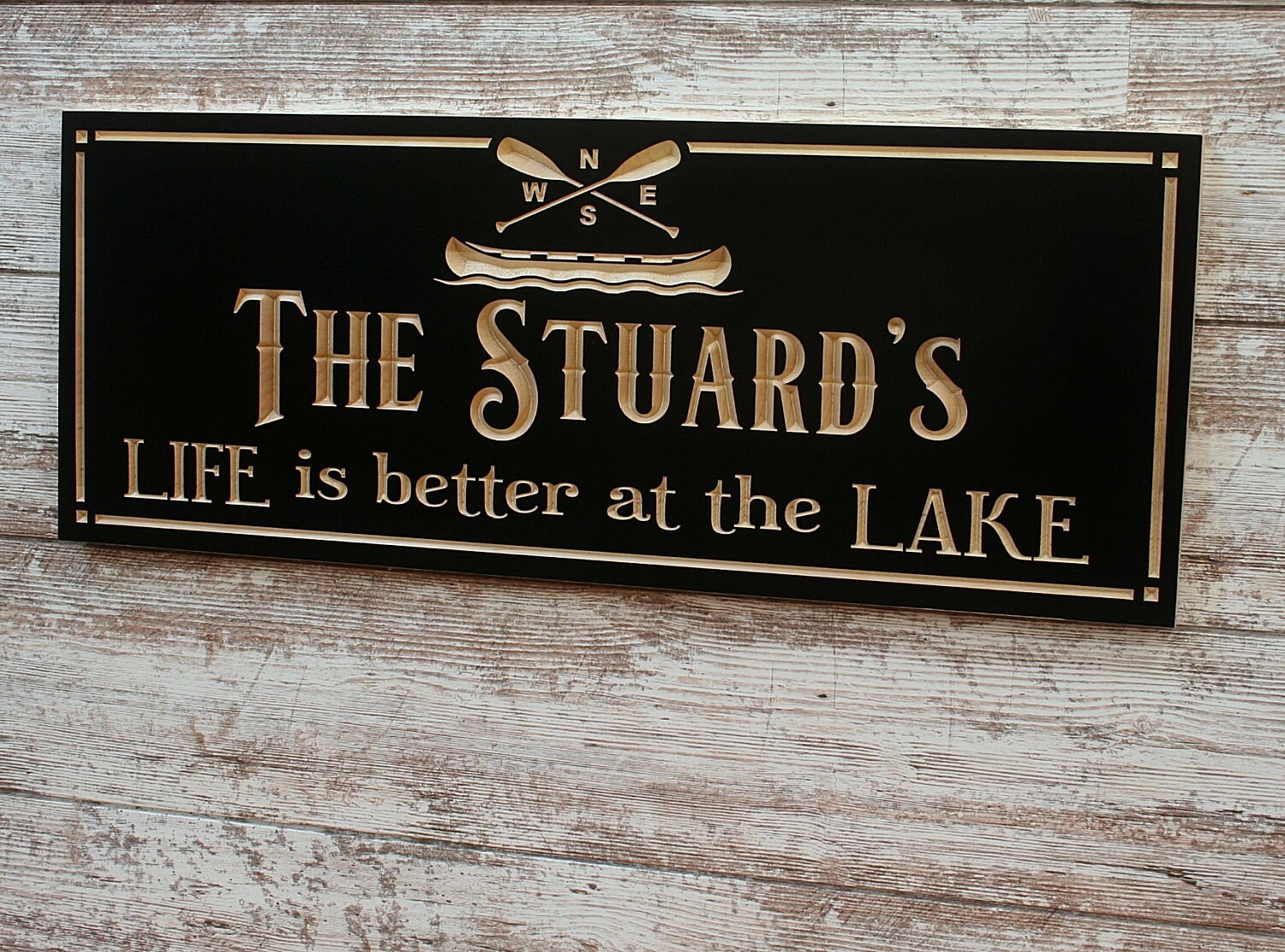 Sign for Lake House Cabin Sign Lakehouse Sign Lodge Decor Custom Lake ...