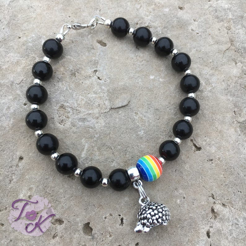 Hedgehog Rainbow Bridge Rainbow Bridge Bracelet in Loving - Etsy