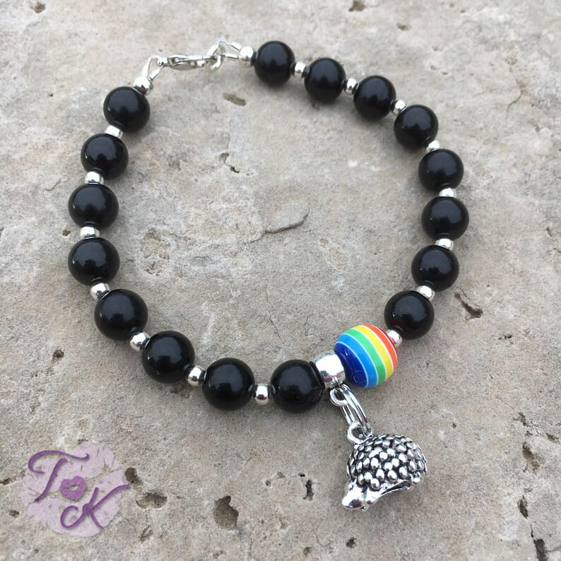 Hedgehog Rainbow Bridge Rainbow Bridge Bracelet in Loving - Etsy