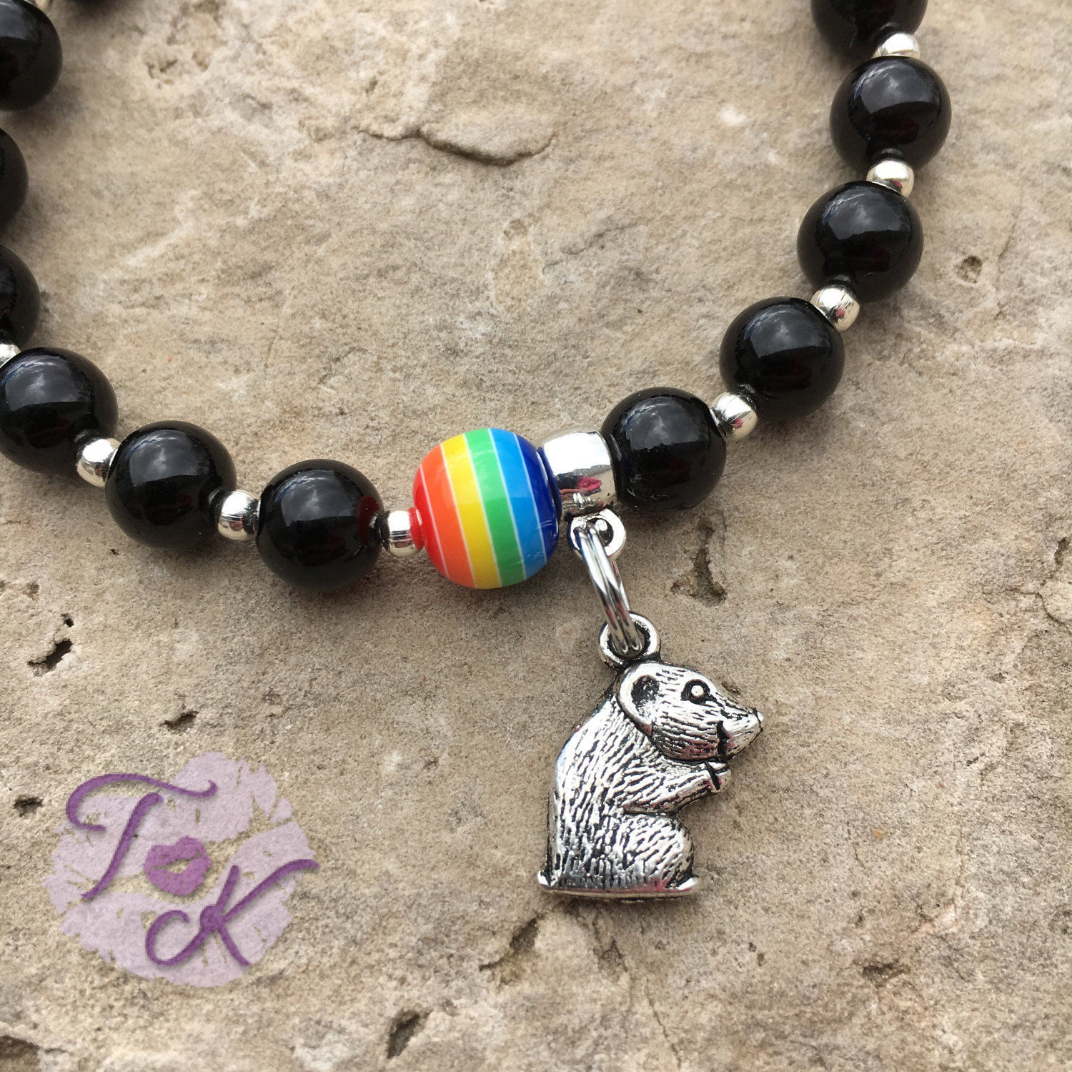 Hamster Rainbow Bridge Rainbow Bridge Bracelet Pet Loss - Etsy