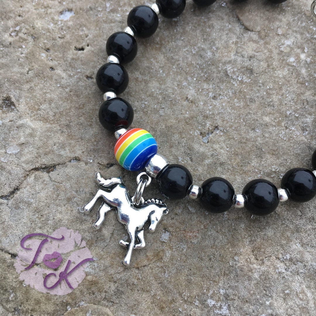 Horse Rainbow Bridge, Rainbow Bridge Bracelet, Rainbow Bracelet, Pet ...