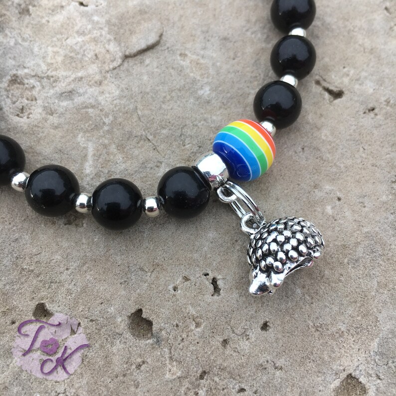 Hedgehog Rainbow Bridge Rainbow Bridge Bracelet in Loving - Etsy