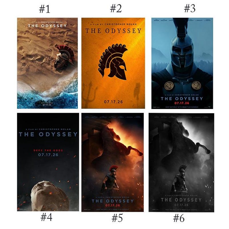 The Odyssey Poster - Etsy