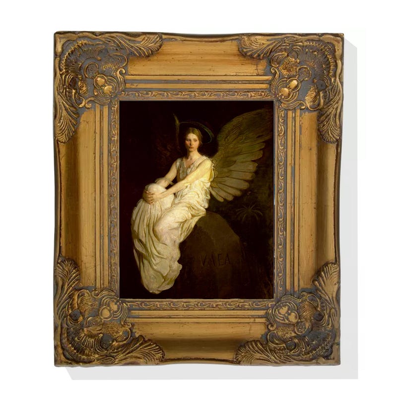 GoldFrameVintageArt - Etsy