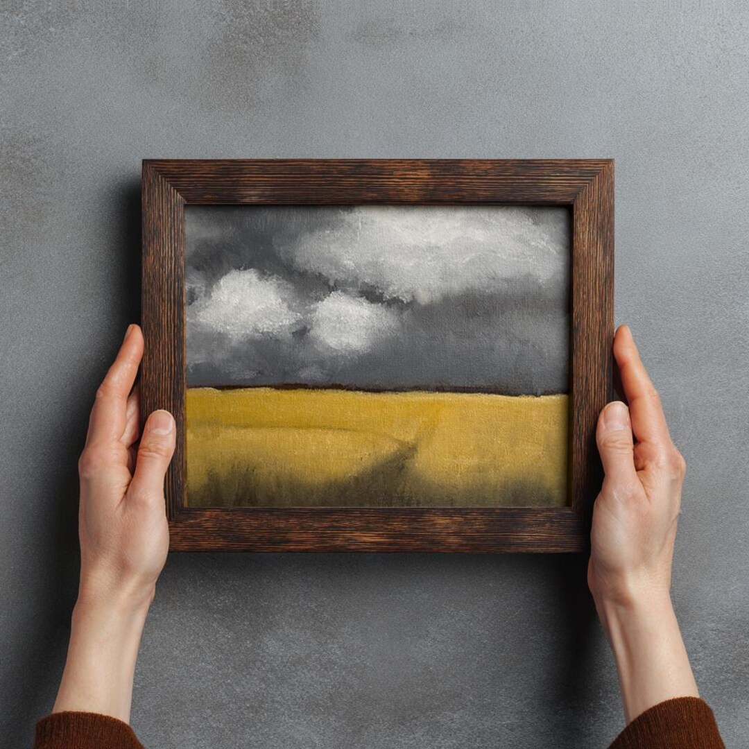 Nature Landscape Painting, Original Oil Painting Original, Hand Painted ...
