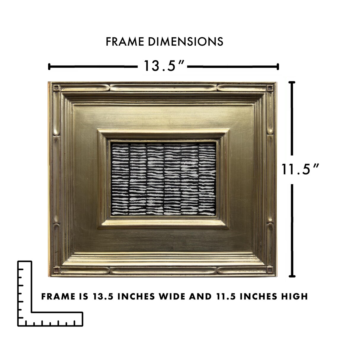 Framed Abstract Oil Painting, Original Abstract Oil Painting, Hand ...