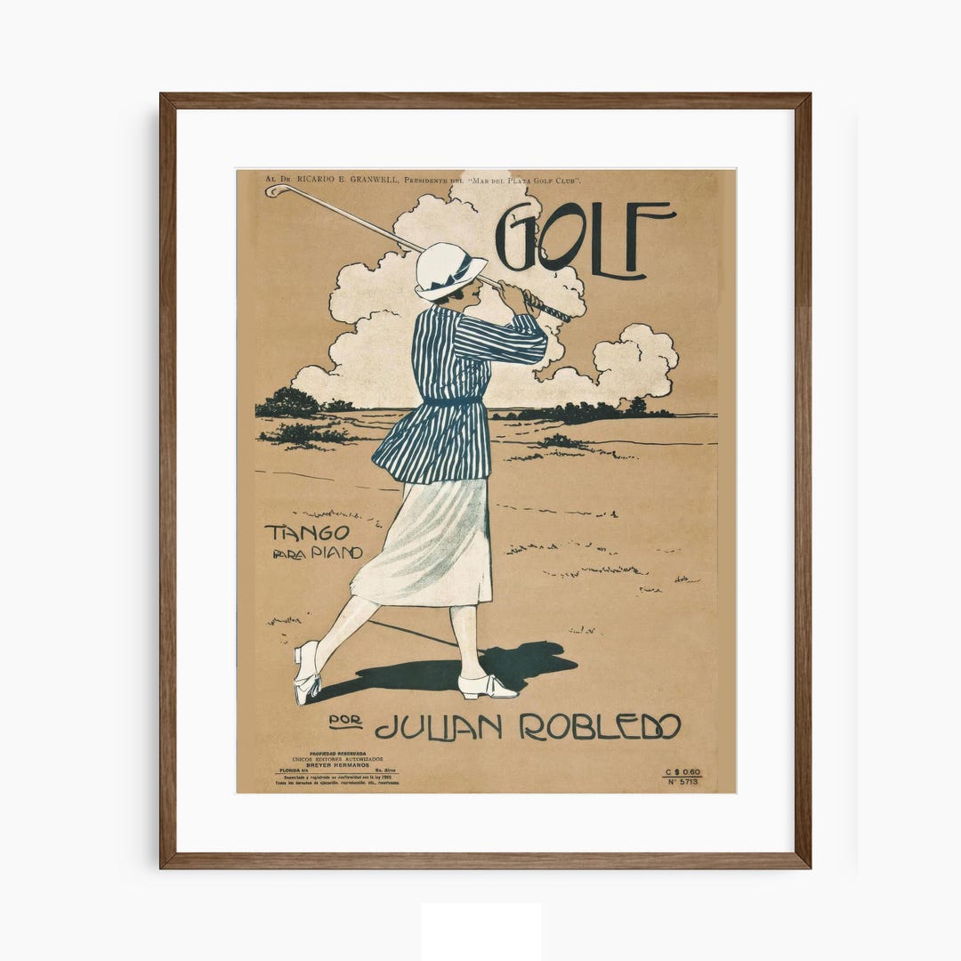 Vintage Golf Prints Vintage Golf Art Golf Vintage Art Printable Wall ...