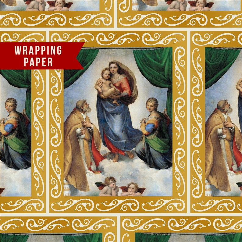 Baby Jesus Wrapping Paper Divino Nino Jesus Christian Wrapping - Etsy