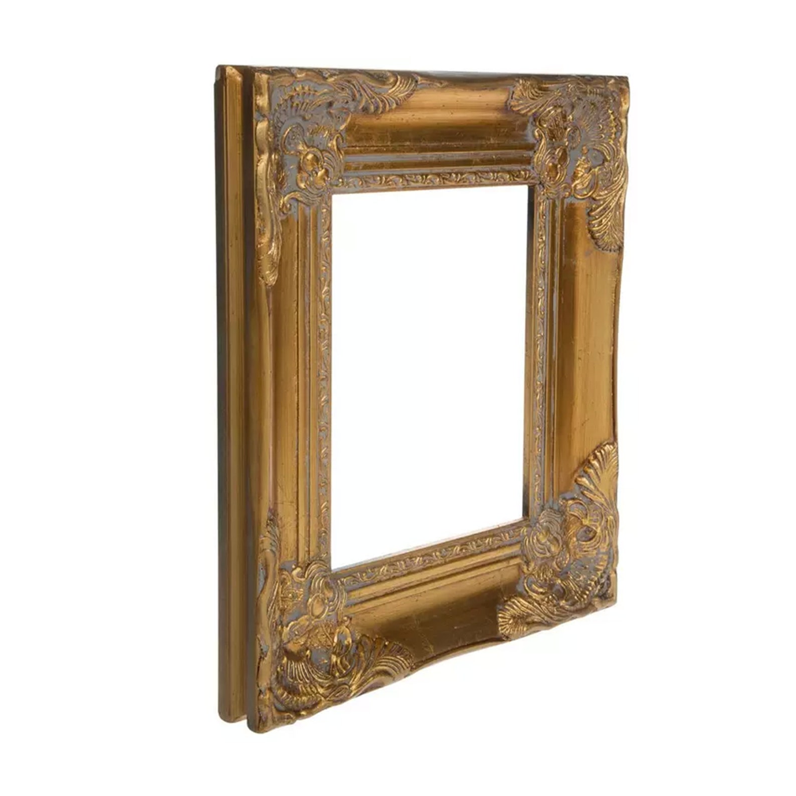 Paris Print Ornate Gold Picture Frame 8x10 Canvas Print France French ...