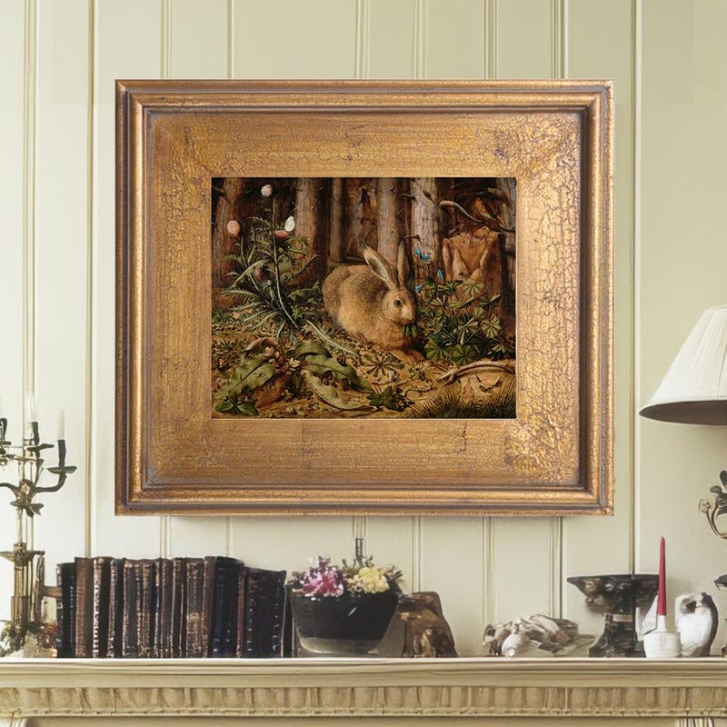 Rabbit Art Print - Etsy