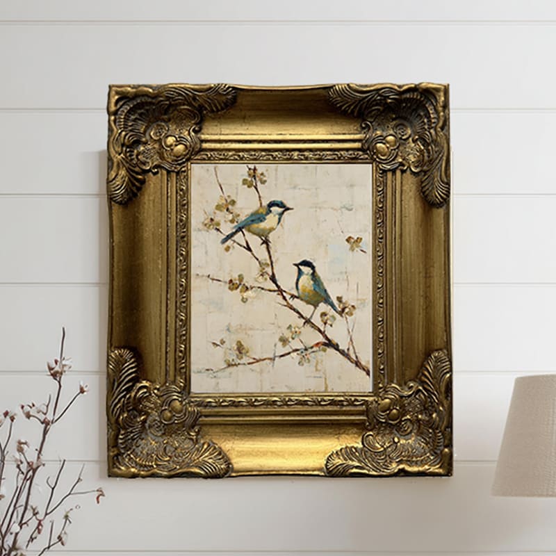 Wall Art Birds With Frame - Etsy