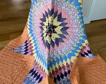 Lone Star Quilt - Etsy
