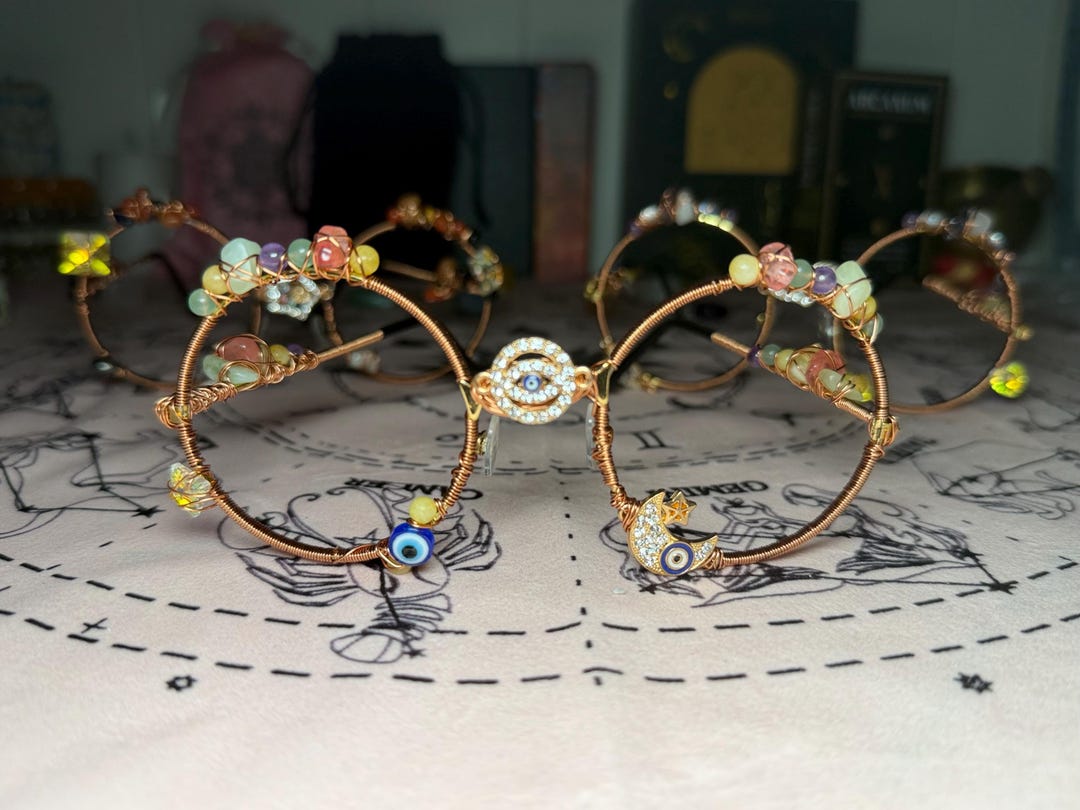 Custom Copper Wire Wrapped Crystal Energy Frames - Etsy