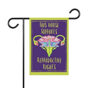 Reproductive Rights Support Garden Flag - Etsy