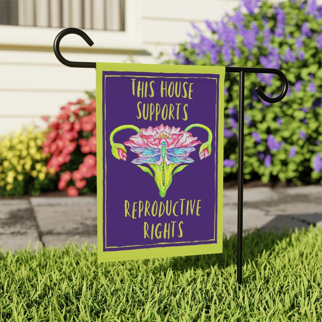 Reproductive Rights Support Garden Flag - Etsy
