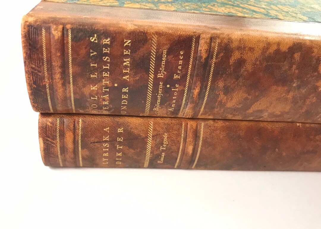 1926 Lyriska Dikter and 1927 Folklivsberättelser Synnove Solbacken/arne & Under Almen, Swedish ...