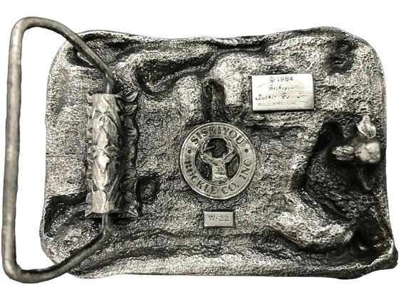 1984 Missouri State Show Me Vintage Belt Buckle By Si… - Gem