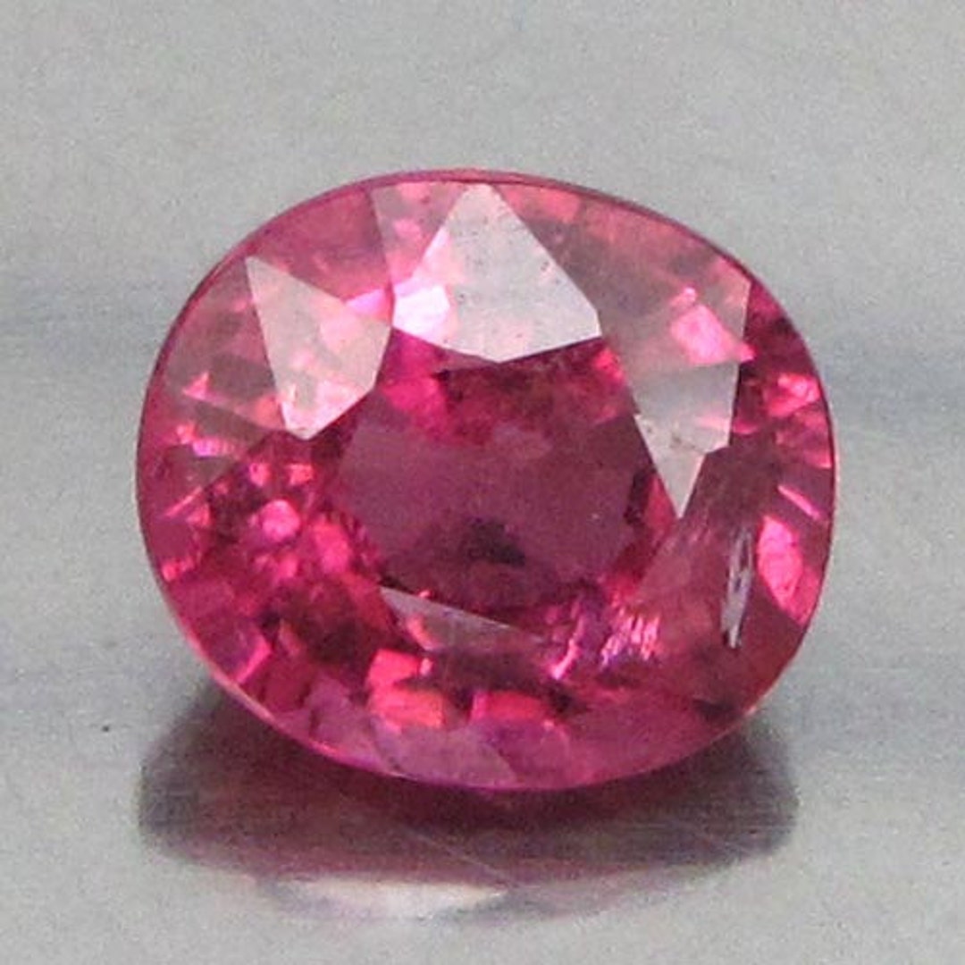 1.00 Ct Natural Rubellite Tourmaline Pink Red Africa Unheated - Etsy